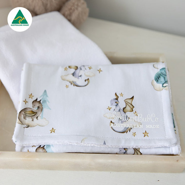 Burp Cloths Australian Made By Smitten Bub Co Smitten Bub Co